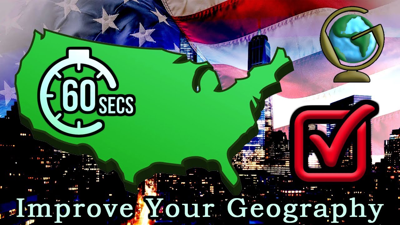The 50 States in Less Than 60 Seconds! - YouTube