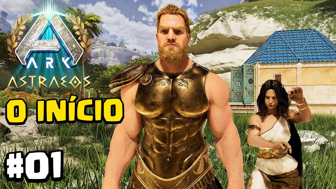 O INÍCIO NO MAPA ASTRAEOS - ARK:SURVIVAL ASCENDED VANILLA #01 - YouTube