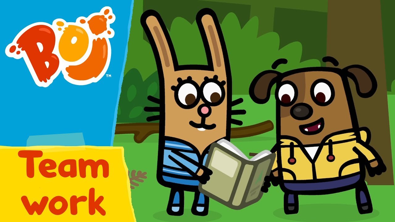 Boj - Teamwork | Cartoons for Kids - YouTube