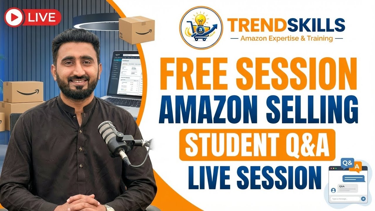 FREE SESSION ON AMAZON SELLING | STUDENT Q&A | LIVE SESSION - YouTube