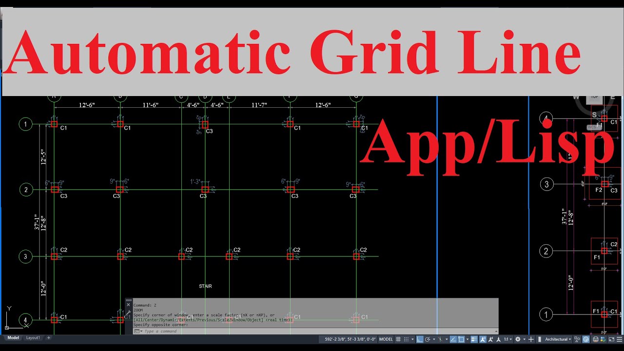 Automatic Grid Line - YouTube
