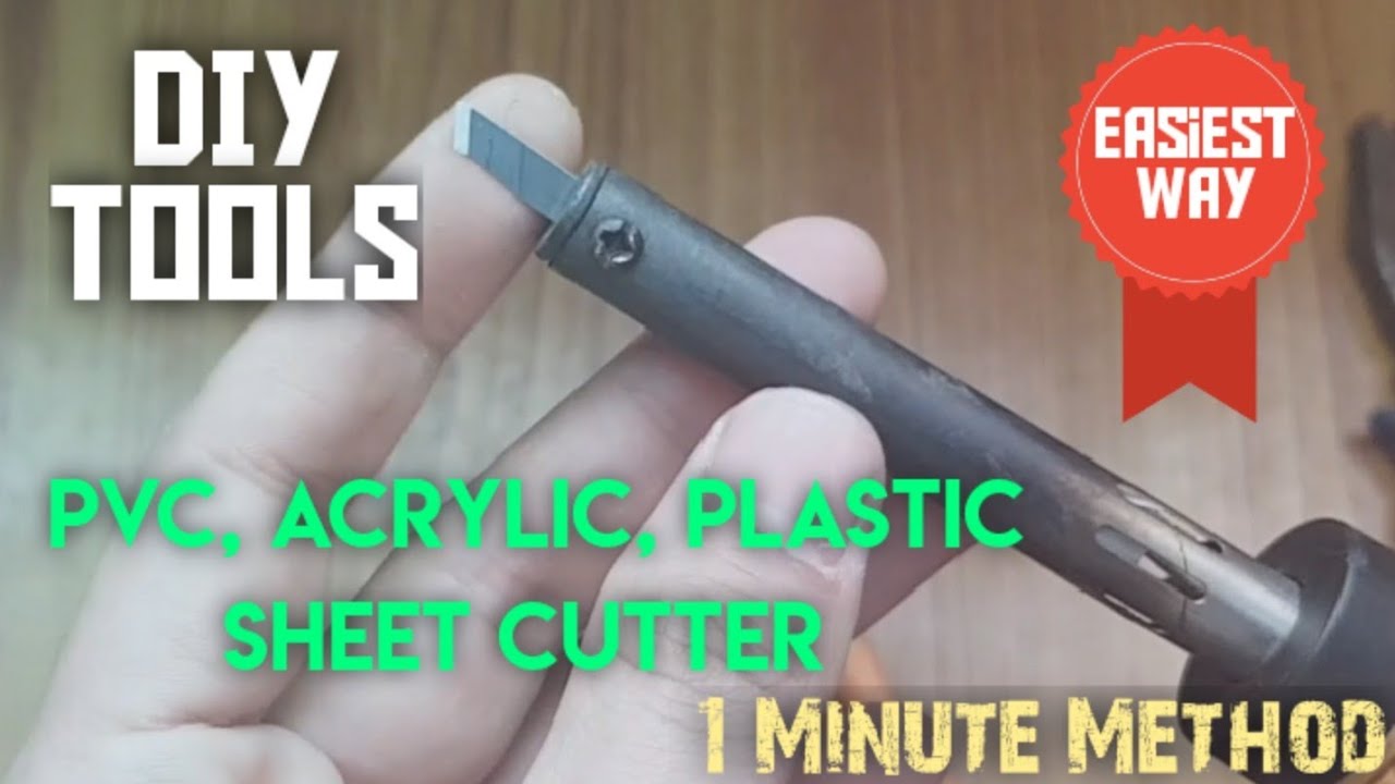 How to make Hot Blade to cut PVC, Acrylic and Plastic Sheet? (Easy ...