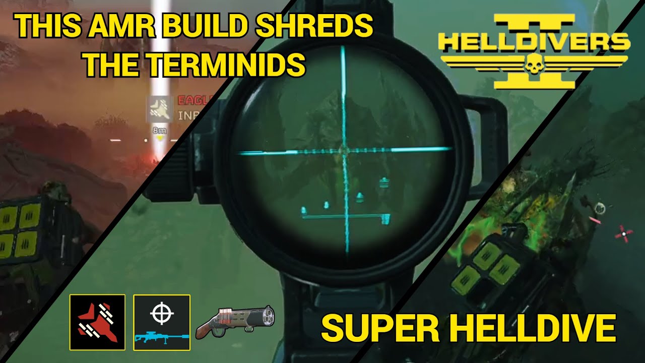 Helldivers 2 | The AMR Build that makes SUPER HELLDIVE Easy! - YouTube