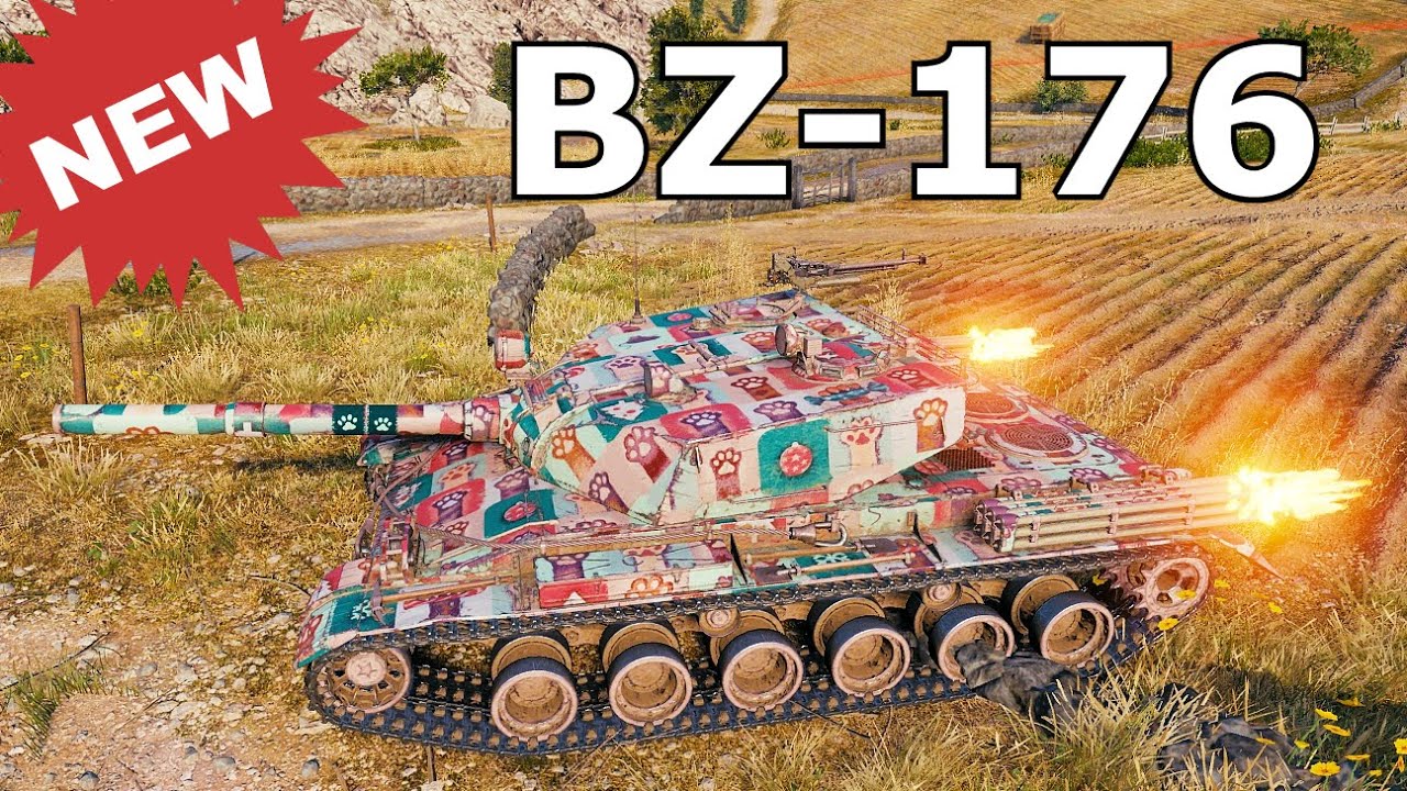 World of Tanks BZ-176 - 5 Kills 9,3K Damage - YouTube