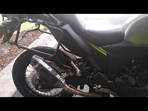 Part 3. 2020 Kawasaki Versys 300x with. Bafflel and plug in, part 3 ...