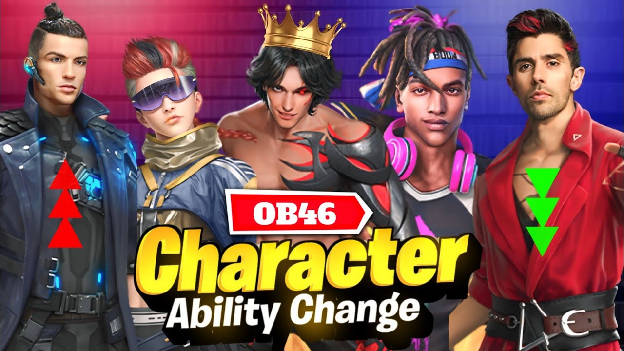 Ob46 Update Character Ability Change | Logic Gamer - YouTube