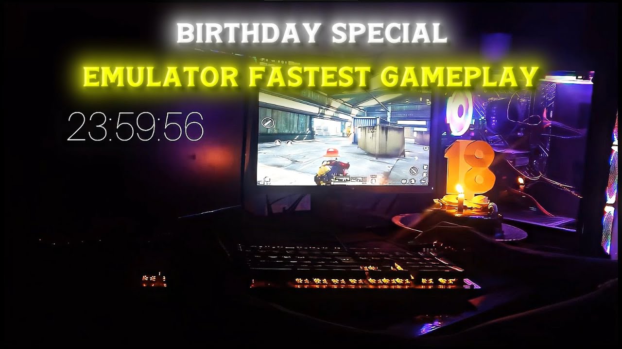 Fastest Emulator Gameplay | Birthday Special . - YouTube