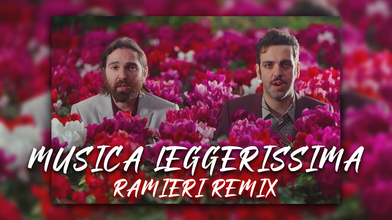 Colapesce e Dimartino - Musica Leggerissima (RAMIERI Remix) - YouTube