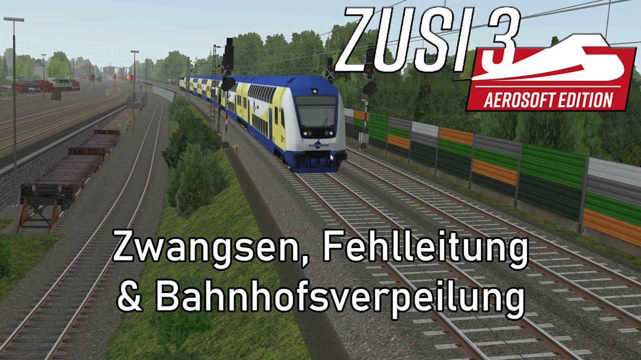 Chaosfahrt im Metronom / ZUSI 3 Zugsimulator - YouTube