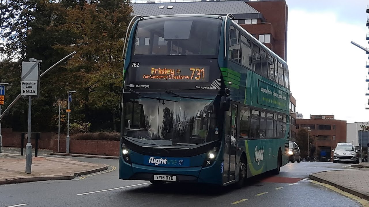 Newbury & District ADL Enviro400 MMC 762 (YY15OYD) On Route 731 To ...