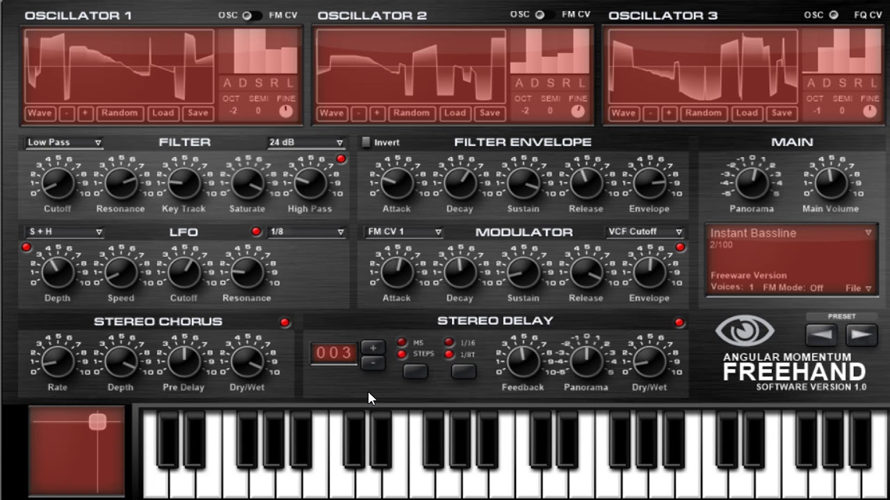 Freehand vst - ANGULAR MOMENTUM - YouTube