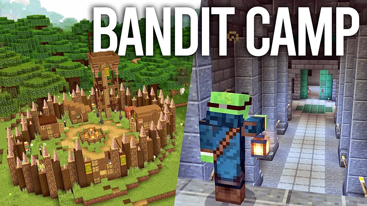Building Dwarven Ruins & Bandit Camp! - Let's Play Minecraft 689 - YouTube