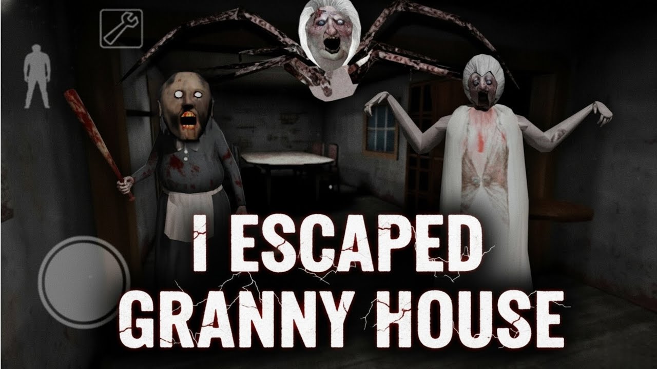 I Escaped granny house 🏠💔 #granny #games #subscribe - YouTube