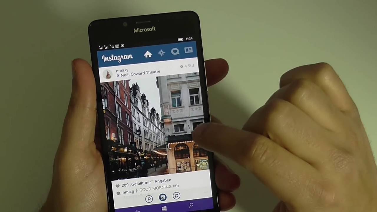 Microsoft Lumia 950 | Apps im Microsoft App Store | German | - YouTube