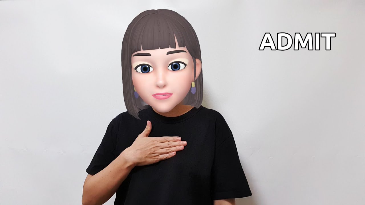 American Sign Language (ASL) Lesson: Opposite Adjectives | Admit - Deny ...