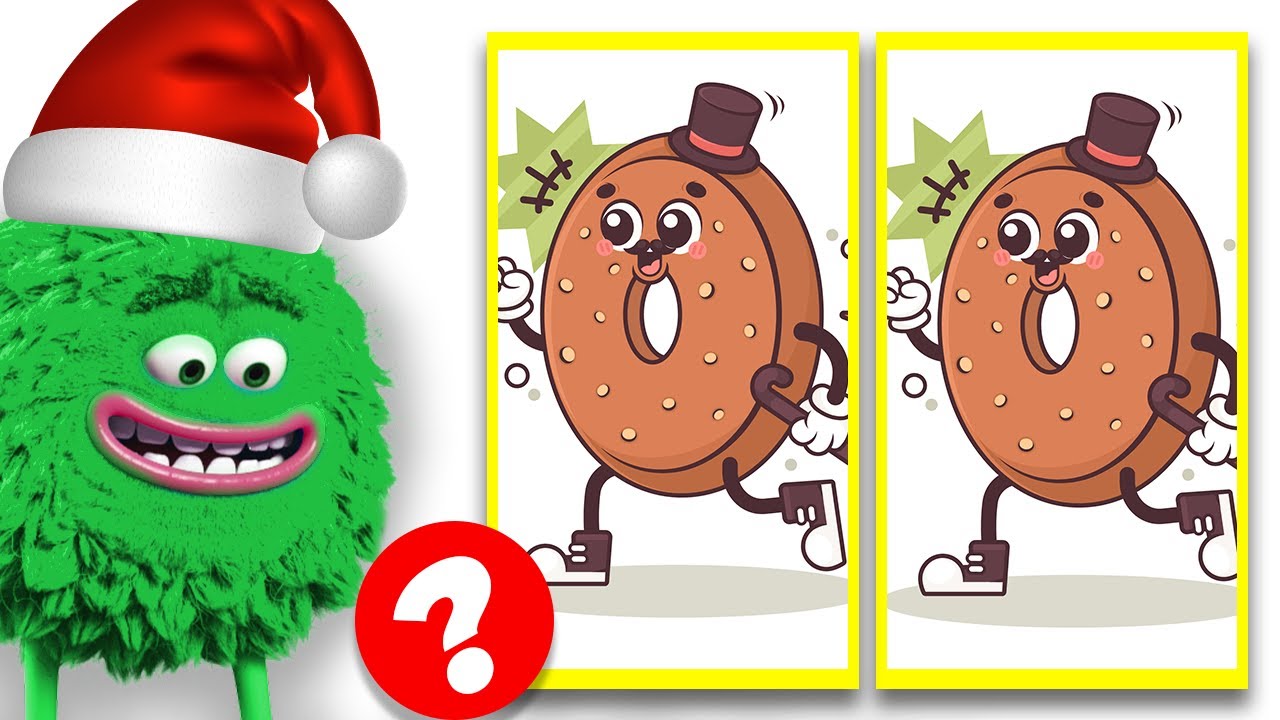 Spot the Difference Donuts - YouTube