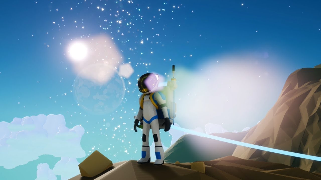 ASTRONEER Day & Night Sky Time Lapse - YouTube