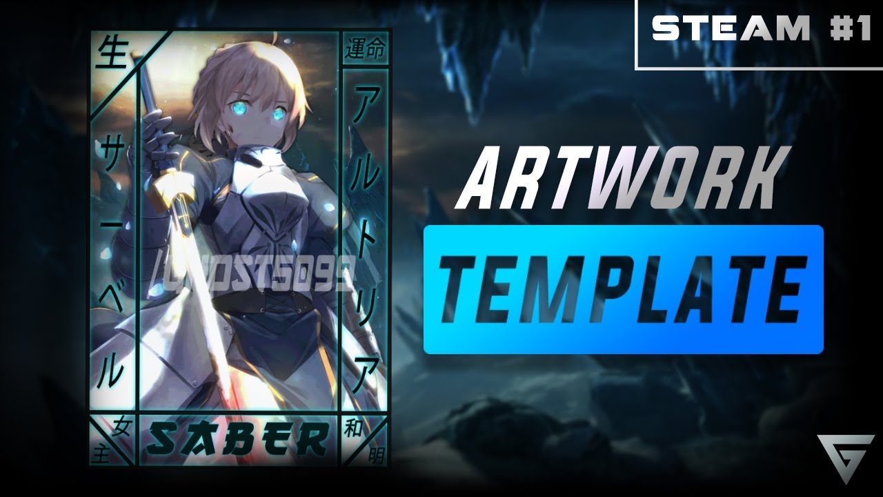 Steam artwork template #1 | GHOST - YouTube