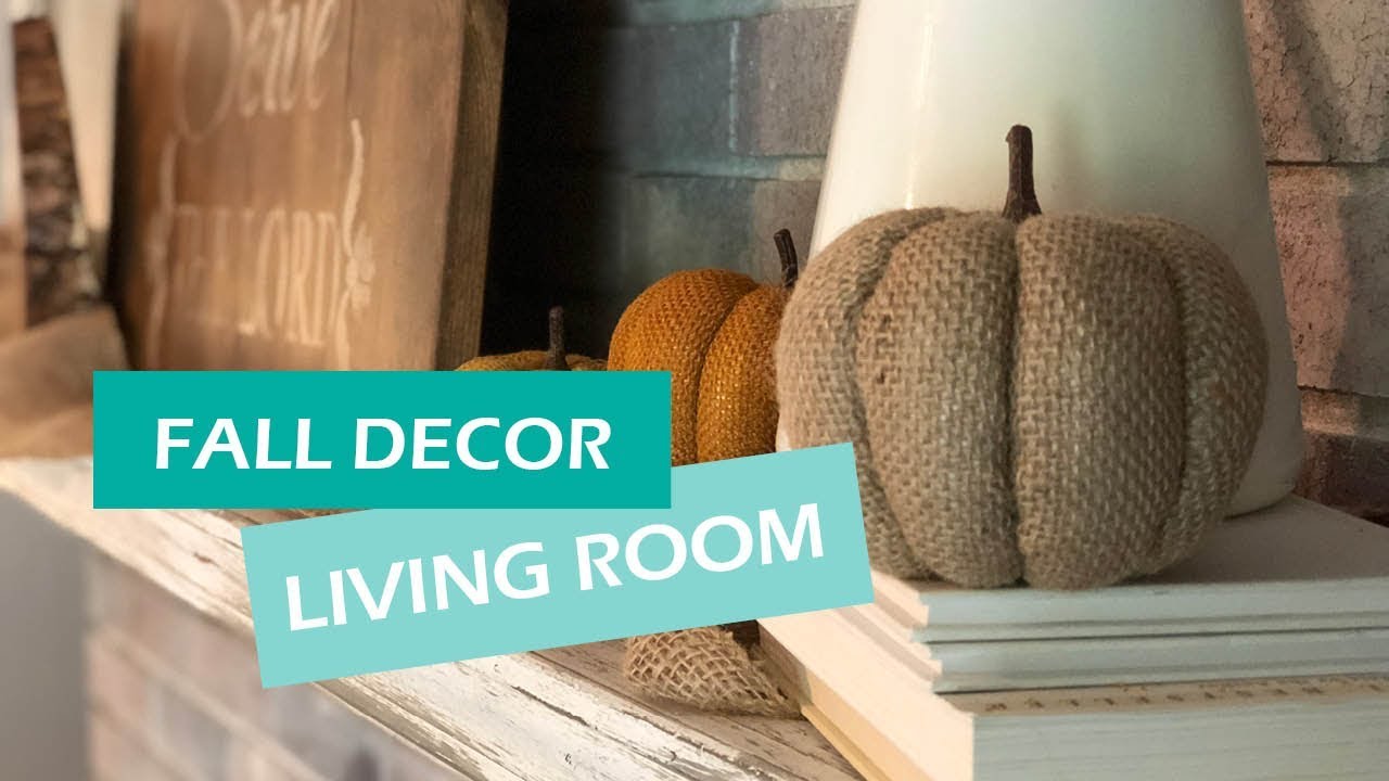 FALL LIVING ROOM TOUR - YouTube