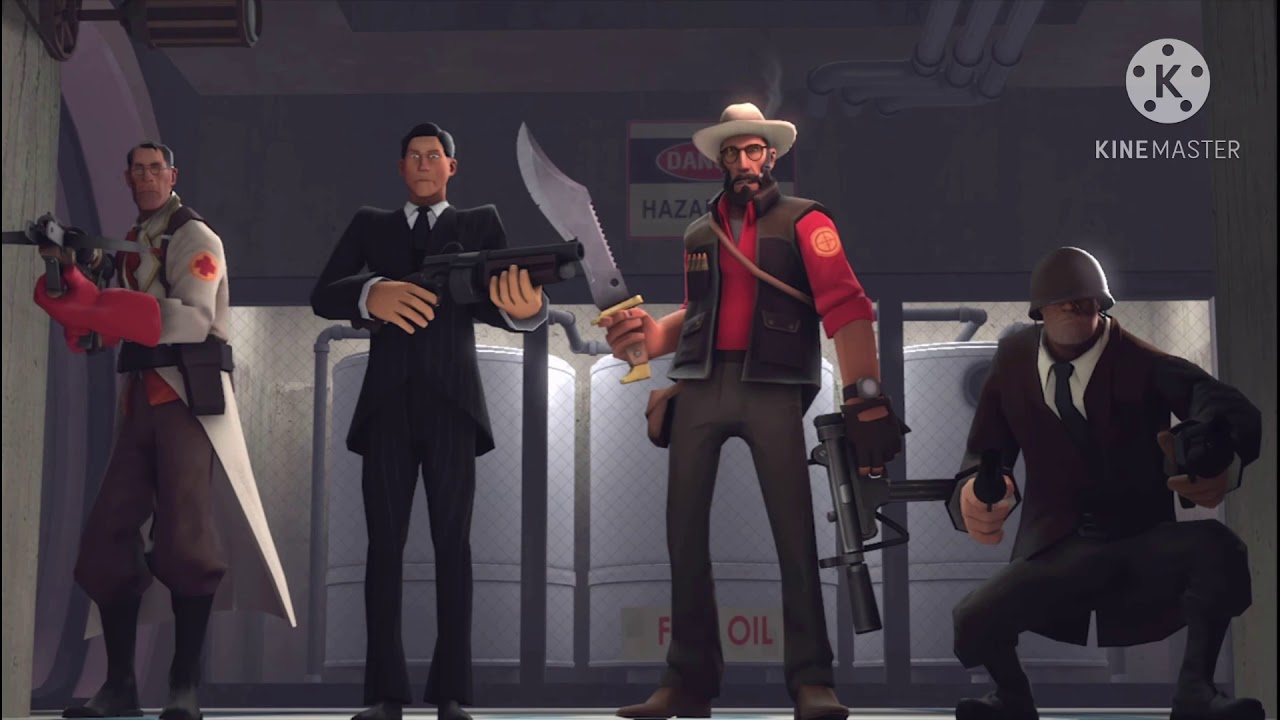 (15.ai) (Tf2) Scout, solider, Medic and spy play “Five” - YouTube