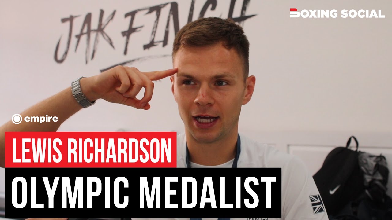 Lewis Richardson REVEALS ALL On Winning Olympic Medal, Future Plans ...