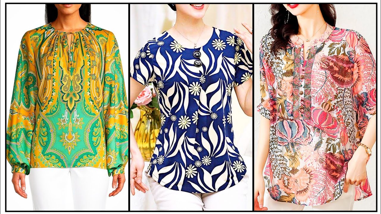 shirts top design||digital print design||fashion top design for girls ...