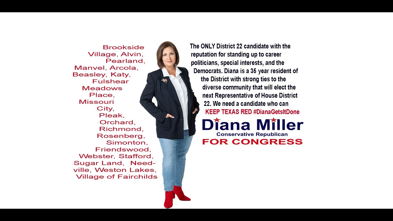 Diana Miller for Congress - YouTube