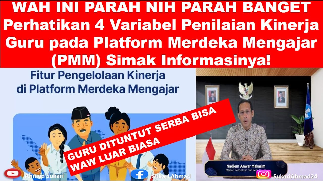 INI PARAH NIH.. LUAR BIASA BEBAN GURU BANYAK || EMPAT VARIABEL ...