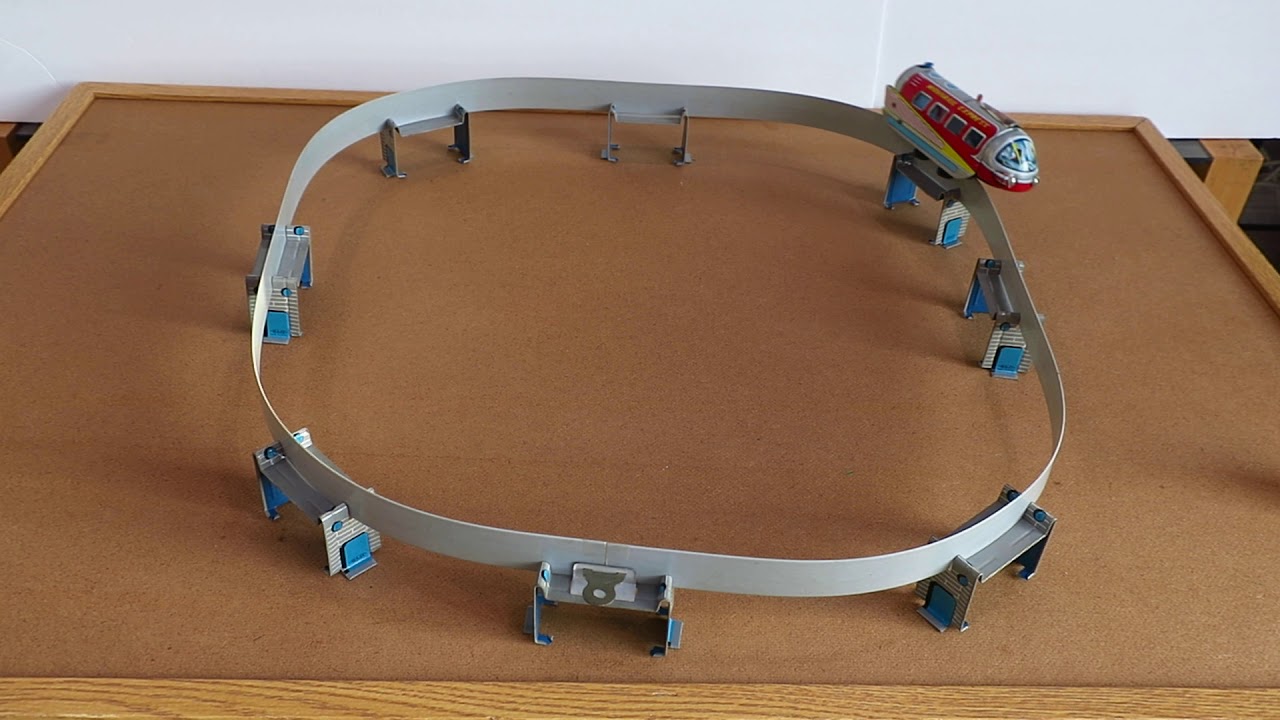 Battery Operated MONORAIL - YouTube