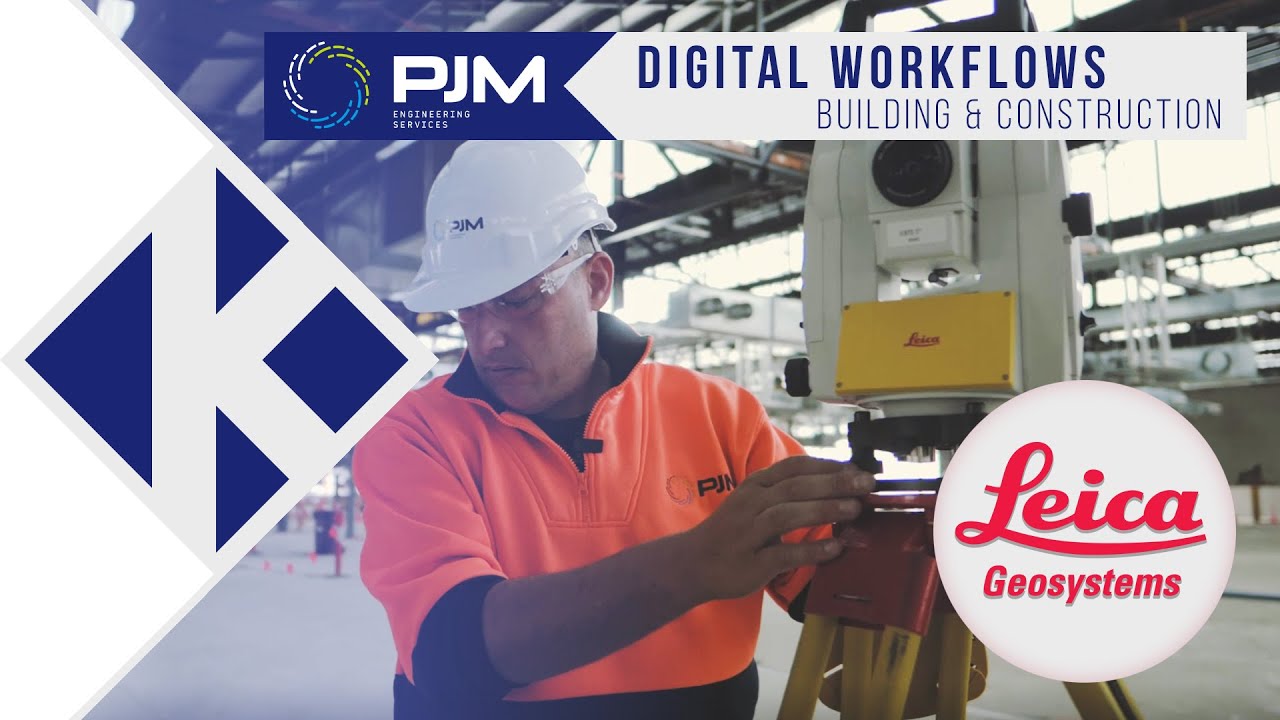 Digital Workflow and the Leica Geosystems iCR70 | PJM Engineering - YouTube