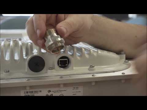 450m Drop Cable Installation - YouTube