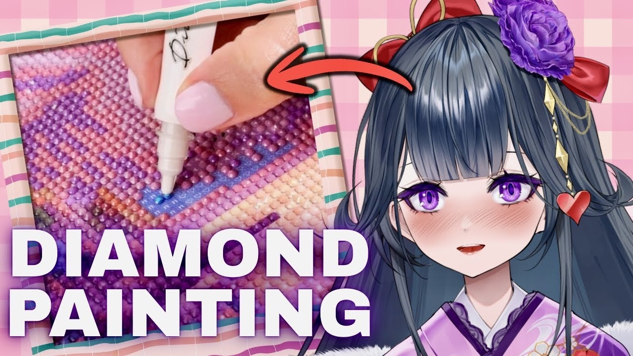 Diamond Painting will be the end of me ~ || WACONNE EN/IN VTUBER ...