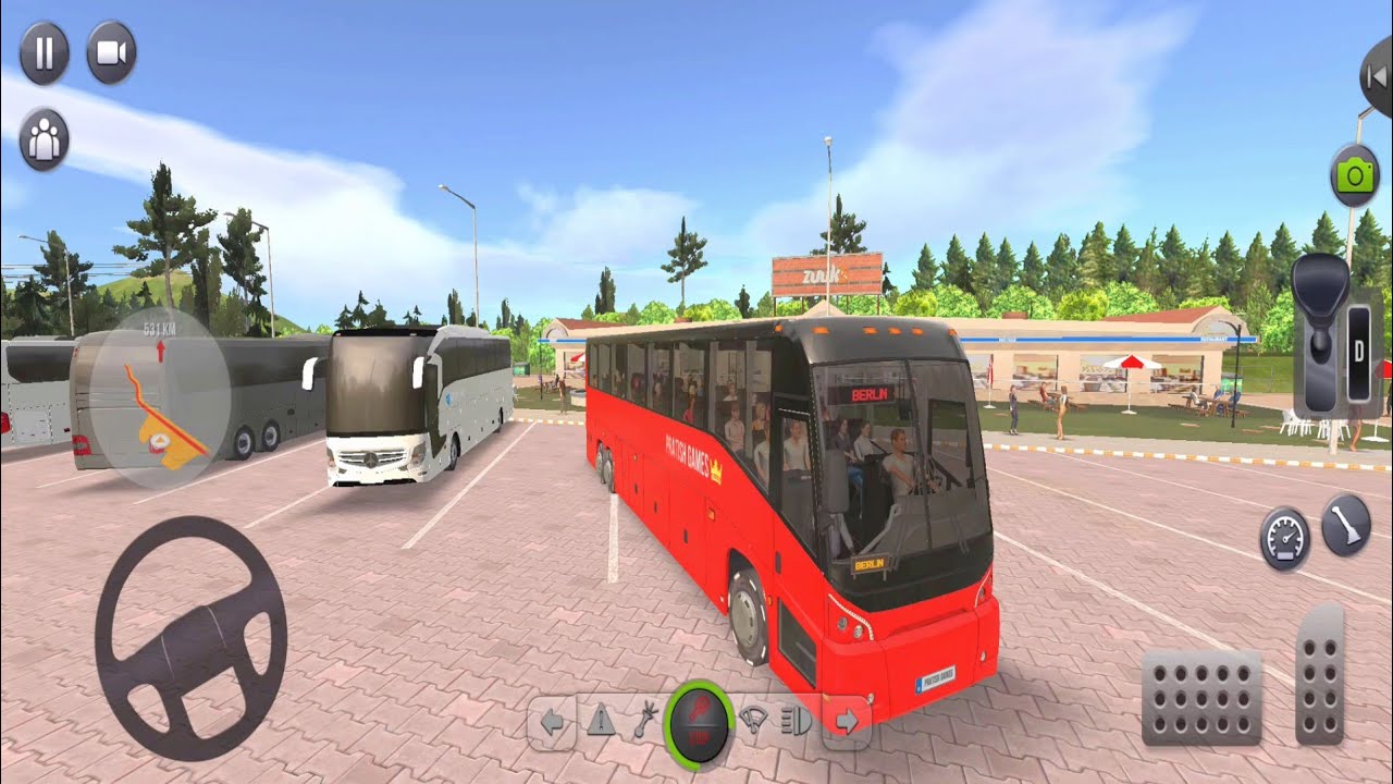 New MCI J4500 2017 Bus Driving - Bus Simulator Ultimate Gameplay | Bus ...