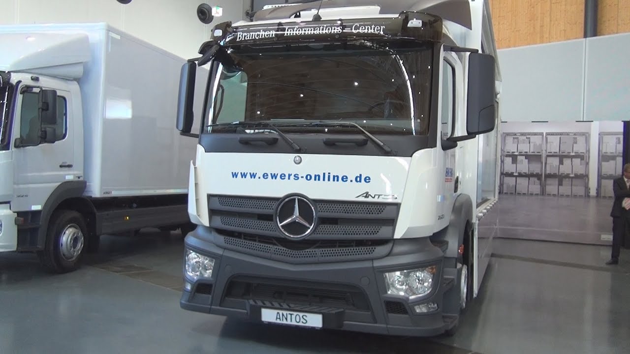 Mercedes-Benz Antos 2533 Ewers Lorry (2016) Exterior and Interior in 3D ...
