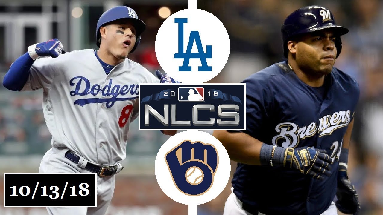 Los Angeles Dodgers vs Milwaukee Brewers Highlights || NLCS Game 2 ...