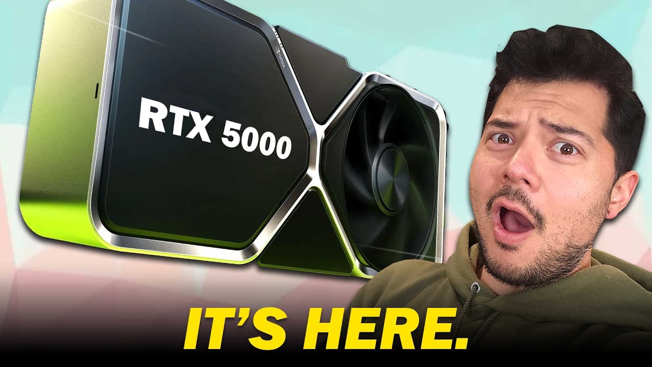 RTX 5000 Arrives TODAY and More Leaks Just Dropped - YouTube