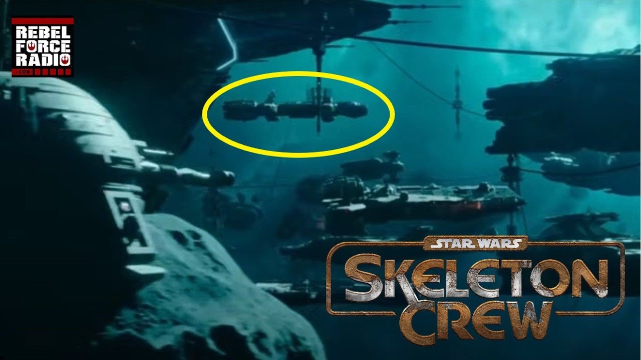 Original Concept Millennium Falcon in SKELETON CREW - YouTube