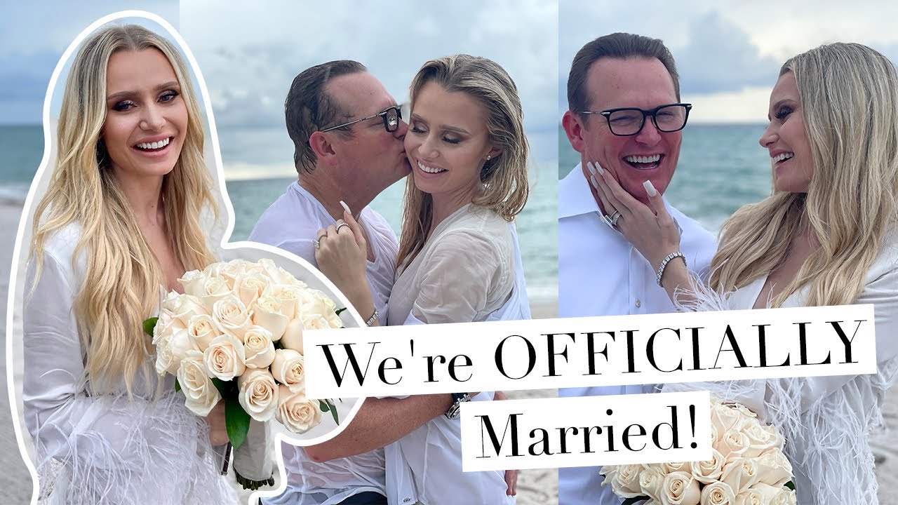 We're OFFICIALLY Married! | 18 Days until the Wedding - YouTube