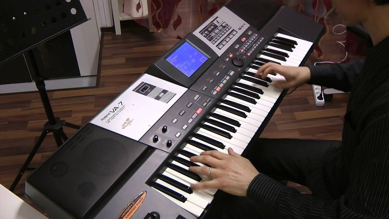 Winter Blues (on Roland VA-7) - YouTube