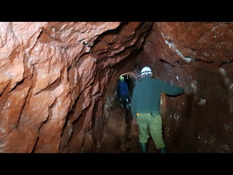 The RED Mine! -  Lead Mine - DERBYSHIRE
