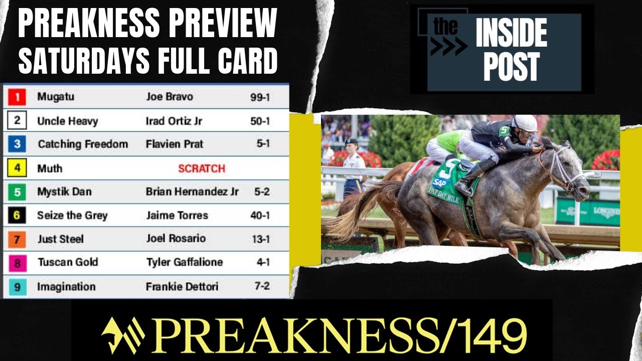 The Middle Jewel Shines: 149th Preakness Stakes at Pimlico! - YouTube