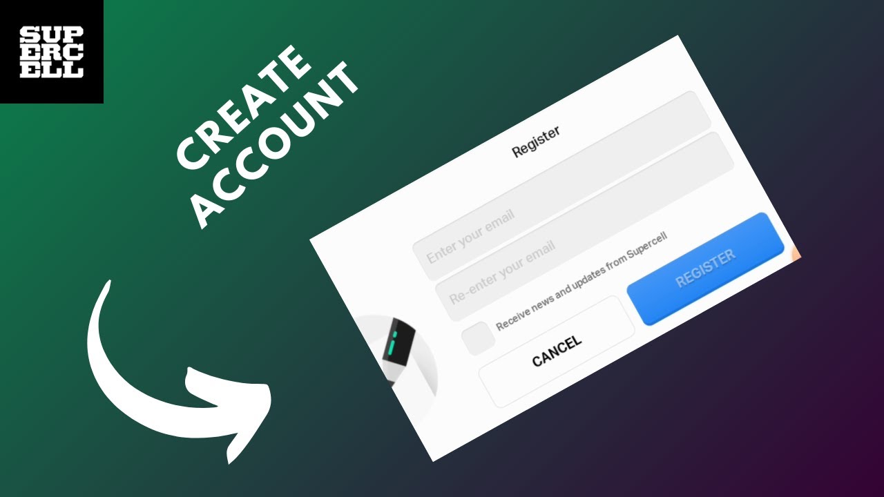 how to create a supercell id - YouTube