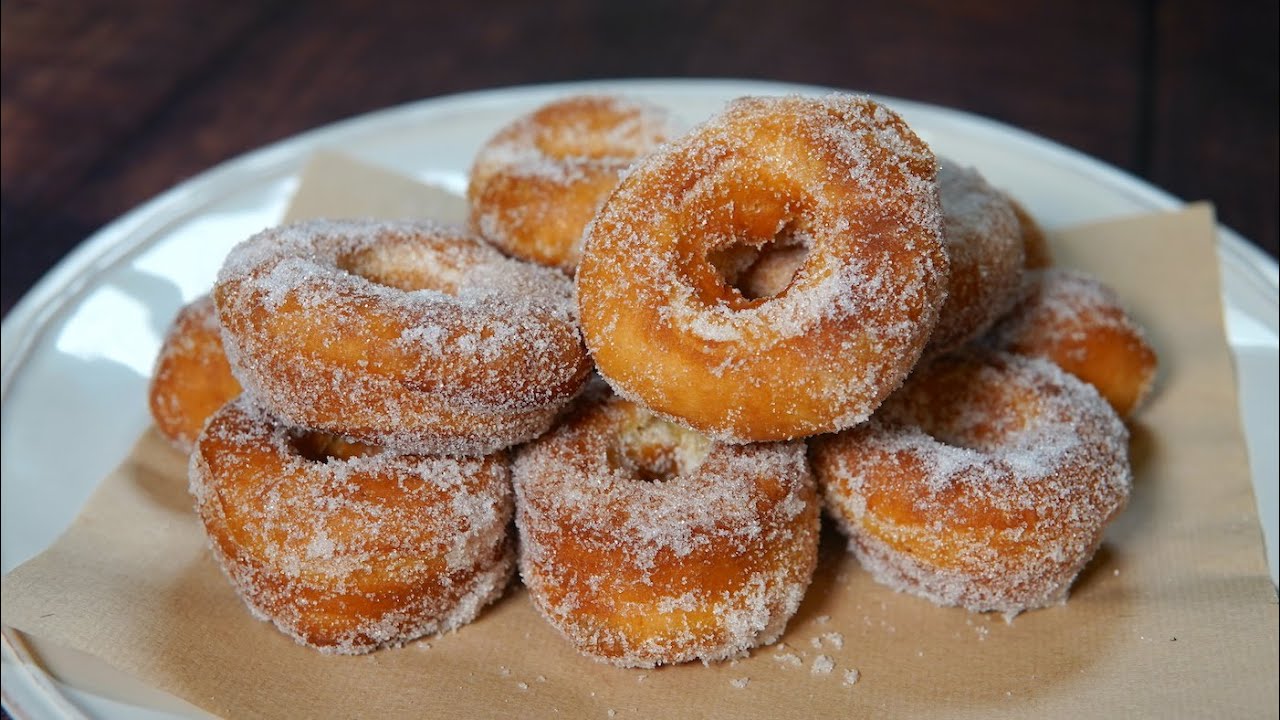 Donas de Azúcar Súper Fáciles - Mi Cocina Rápida - YouTube