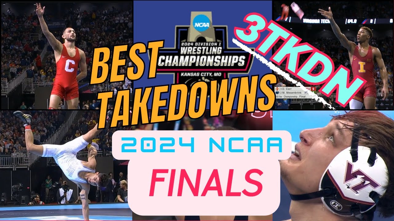 2024 NCAA WRESTLING | CHAMPIONSHIP FINALS | BEST TAKEDOWNS - YouTube