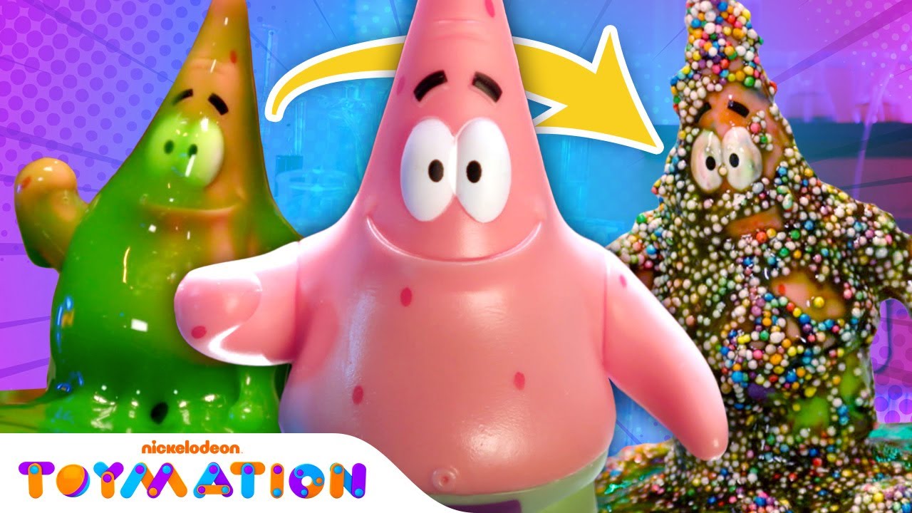 Play with SpongeBob Toys in the Toy Test Factory! | Toymation - YouTube