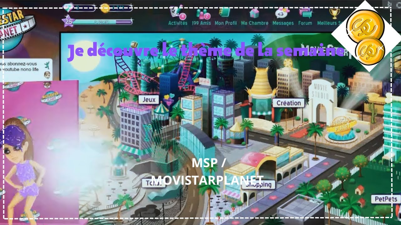 Live msp .fr je découvre le thème de la semaine - YouTube