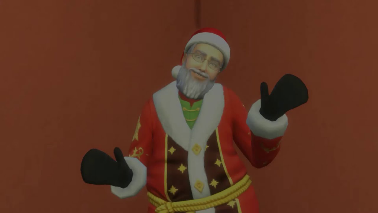 Santa Claus - The Sims 4 CAS - YouTube