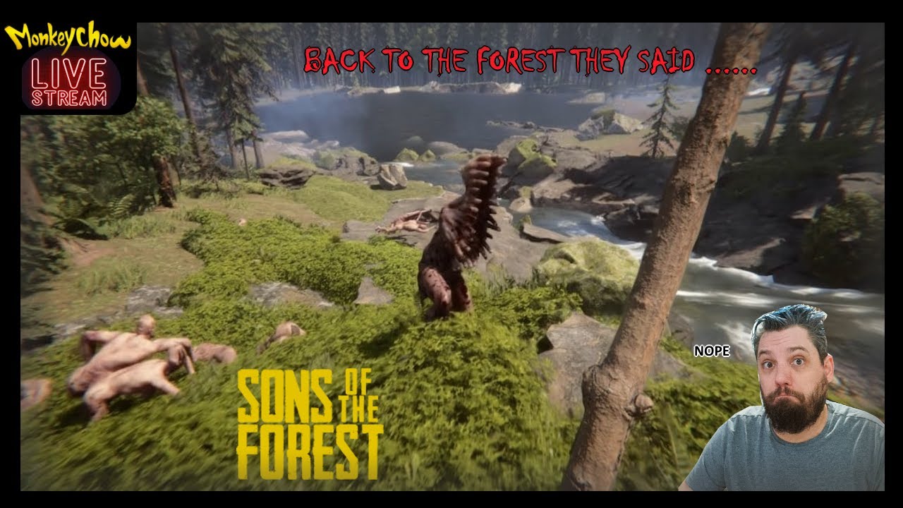 Back to the Forest? GREAT SCOTT! - Sons of the Forest - Live Stream ...