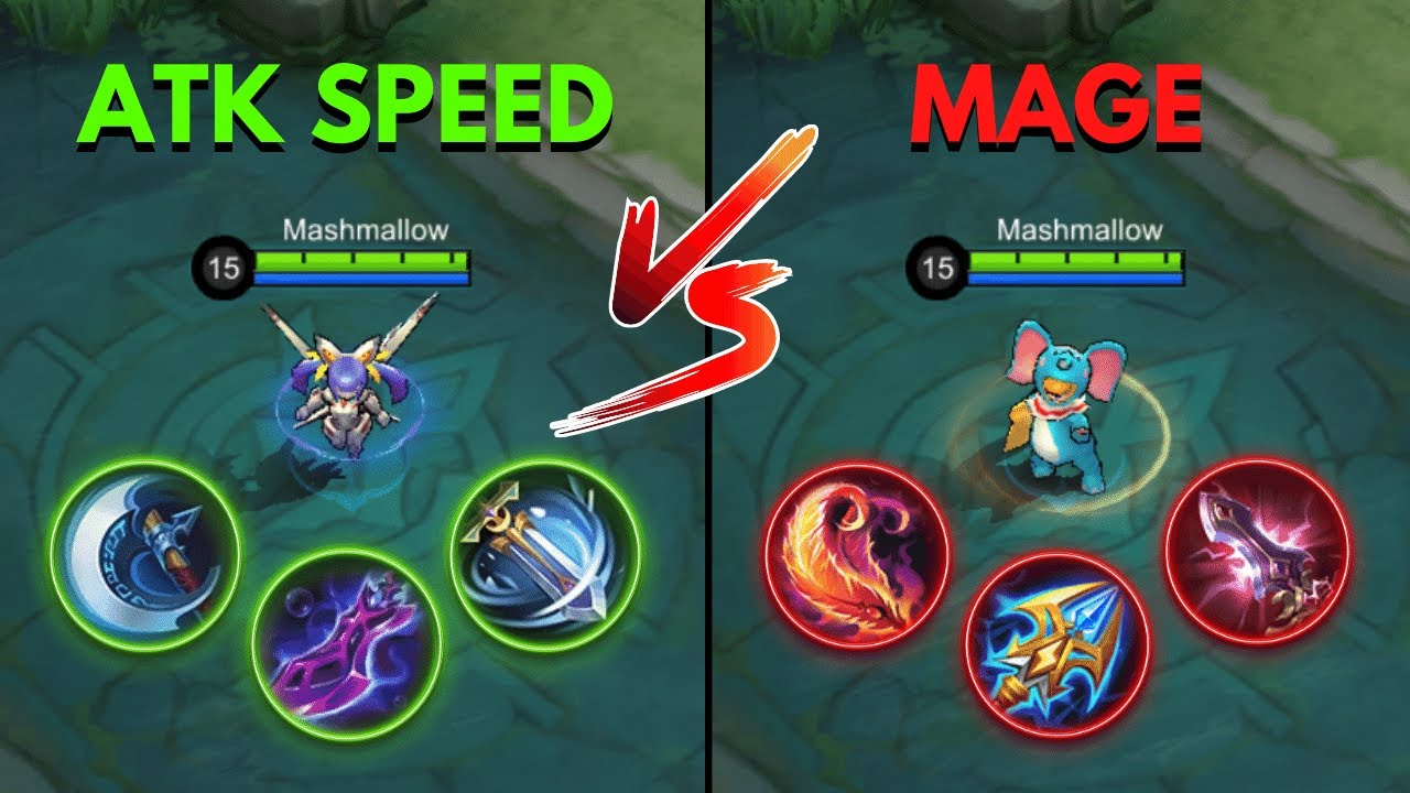 attack speed vs mage build nana - YouTube