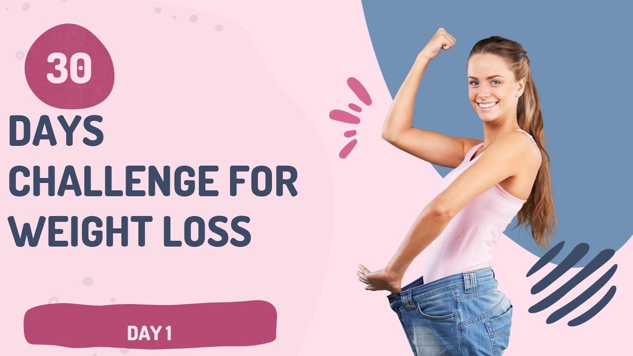 30-Day Slim Down Challenge || weight loss challenge || day 1 - YouTube